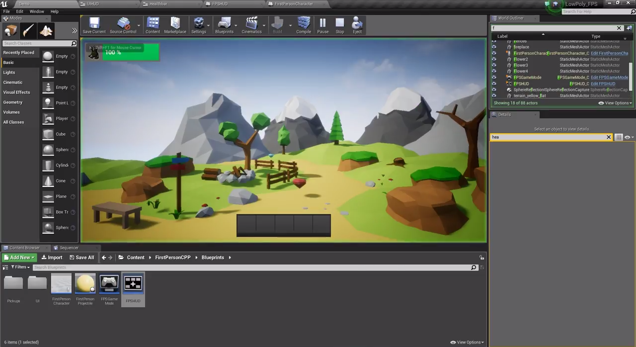 Creating A Health Bar In Unreal Engine | CG TUTORIAL