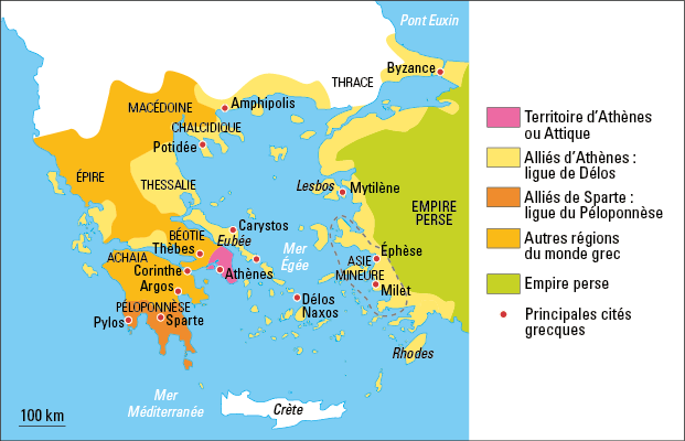 Blog Histoire Géographie Danièle Artur: Le monde des cités grecques