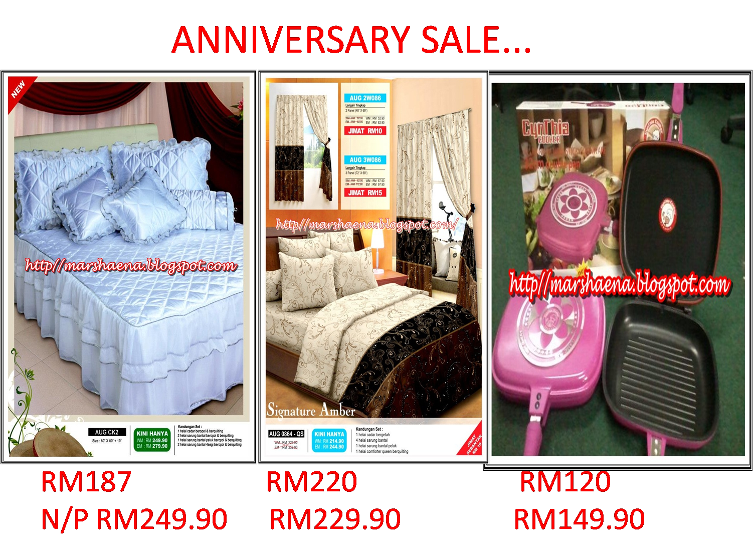 MARSHAENA COLLECTION: 2th ANNIVERSARY KEDAI DOBI BUTIK MAR AND PROMOTION