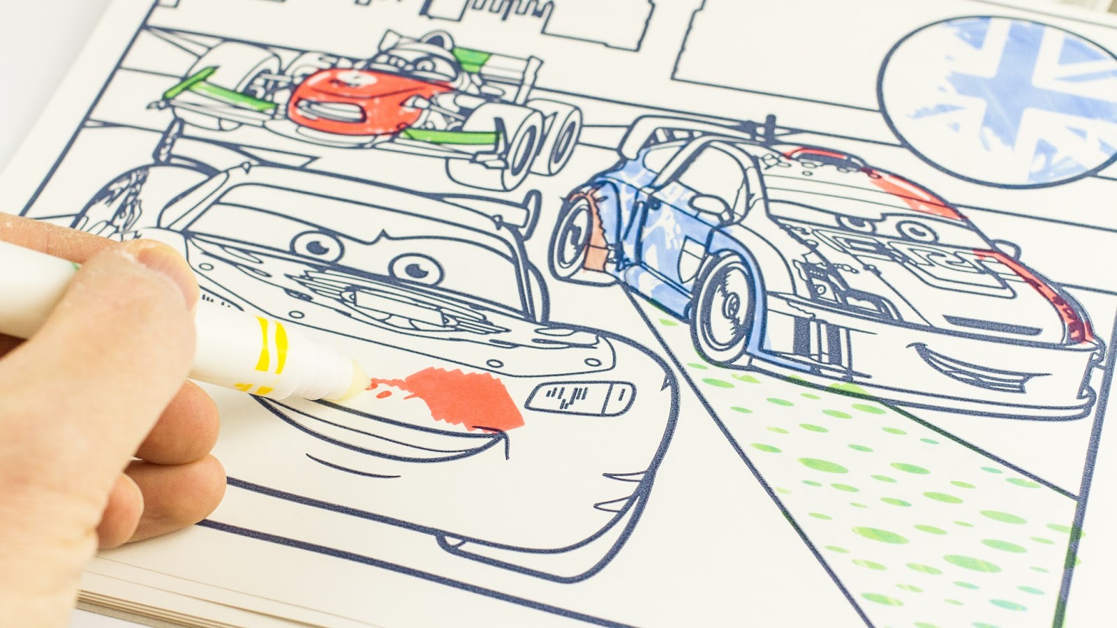 Super Héros Et Compagnie: CRAYOLA Color Wonder Disney Cars Coloriage ...