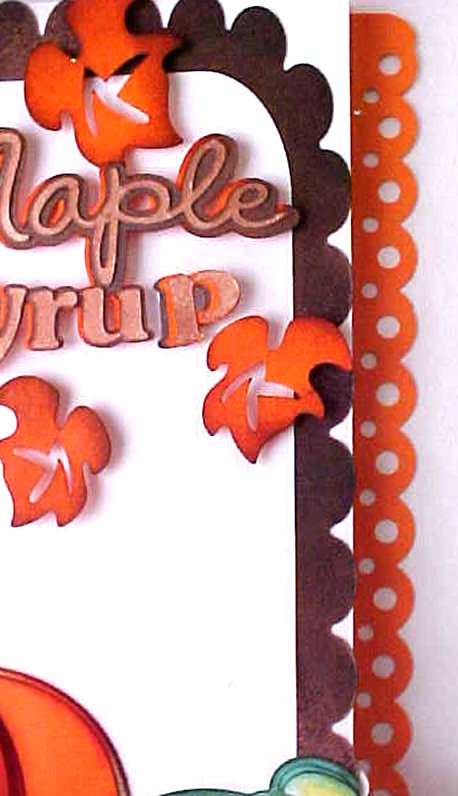 Paper Craft Creations: Pumpkin Maple Syrup Card