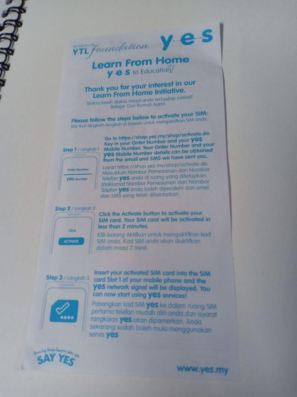 Na Zumyhuna: YES bagi simkad free?