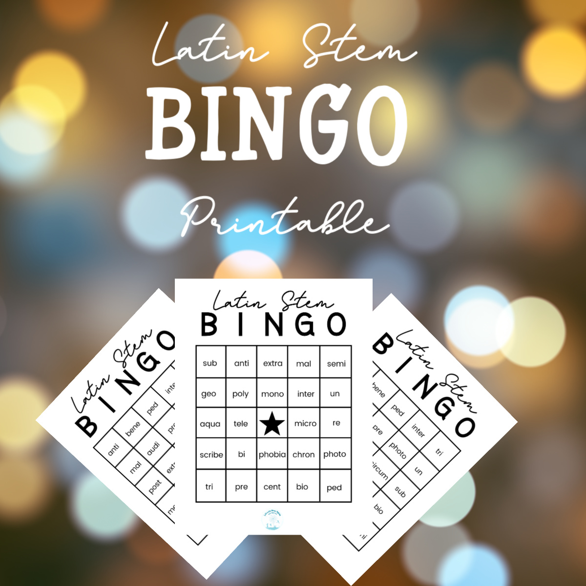 Latin Stem BINGO Is A Hands on Way To Improve Vocabulary Life With latin-stem-bingo-is-a-hands-on-way-to-improve-vocabulary-life-with