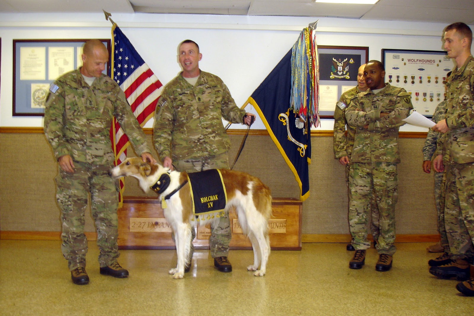Kolchak XV - 27th Infantry Regiment "Wolfhounds": April 2011