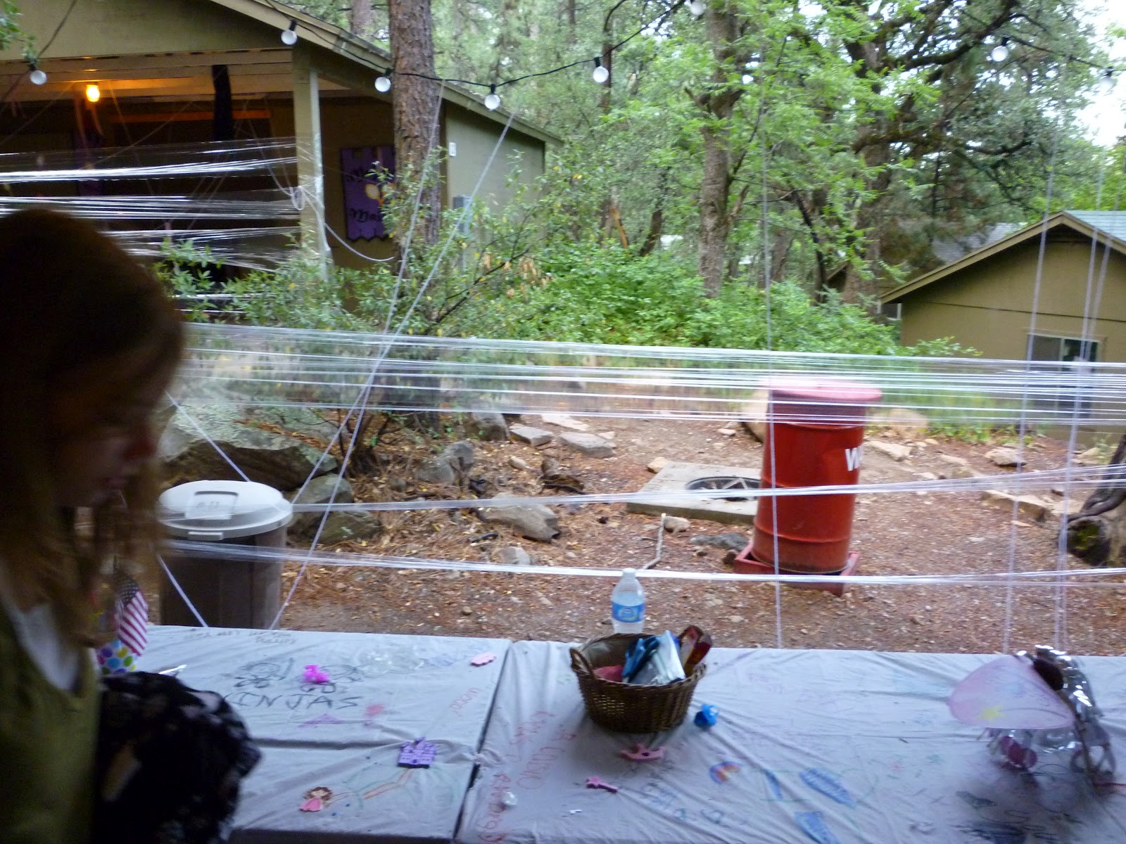 Jenkins Kid Farm: Girl's Camp Banner and Other Camping Decor :)