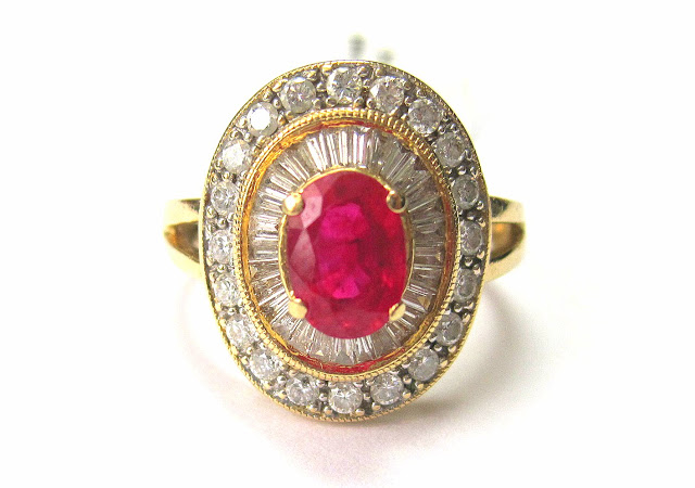 916 jewellery || Rings: ruby stone gold rings