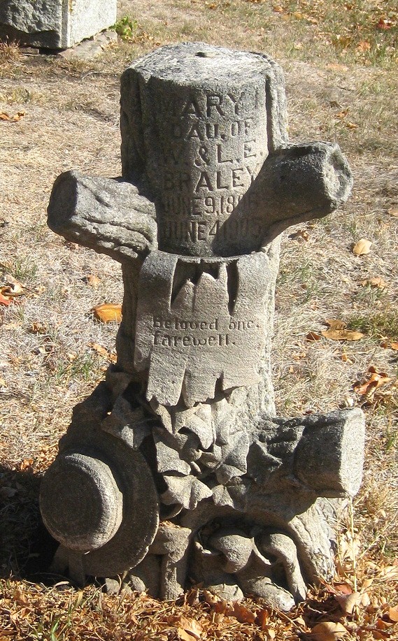 Detritus of Empire: Tree Shaped Tombstones-Some really sad ones
