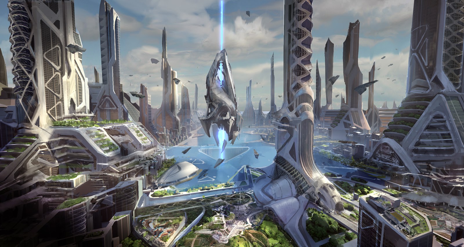 Liang Chen Design Ue4 Sample Game Concept Art