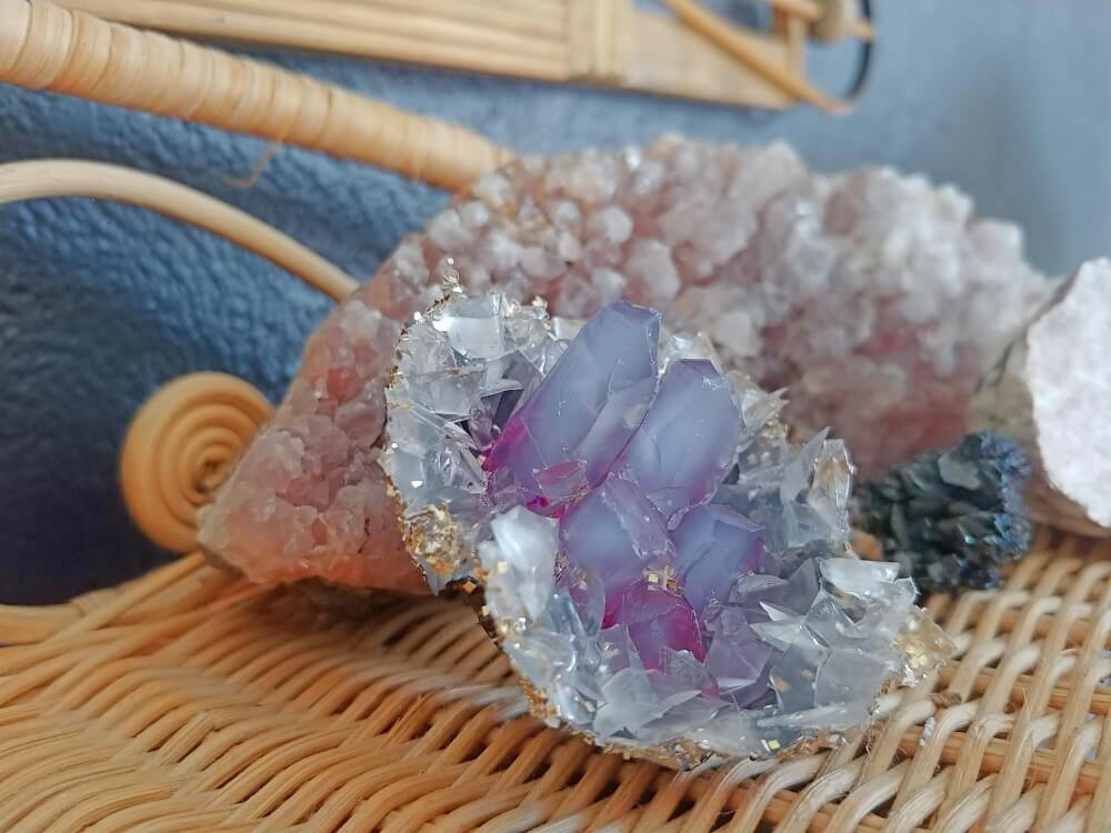 DIY Geodes - Magical March Pinterest Challenge - Little Vintage Cottage