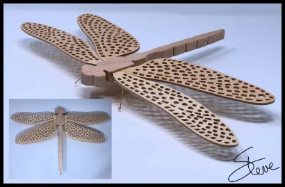 Scrollsaw Workshop: Dragonfly Scroll Saw Pattern.
