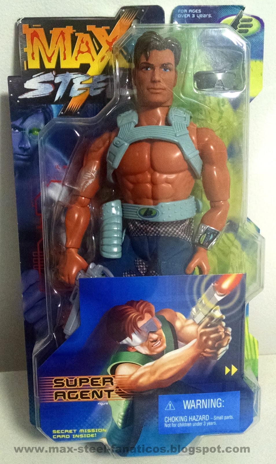 Max Steel Fanáticos: Línea Max Steel 1999-2000 Completa