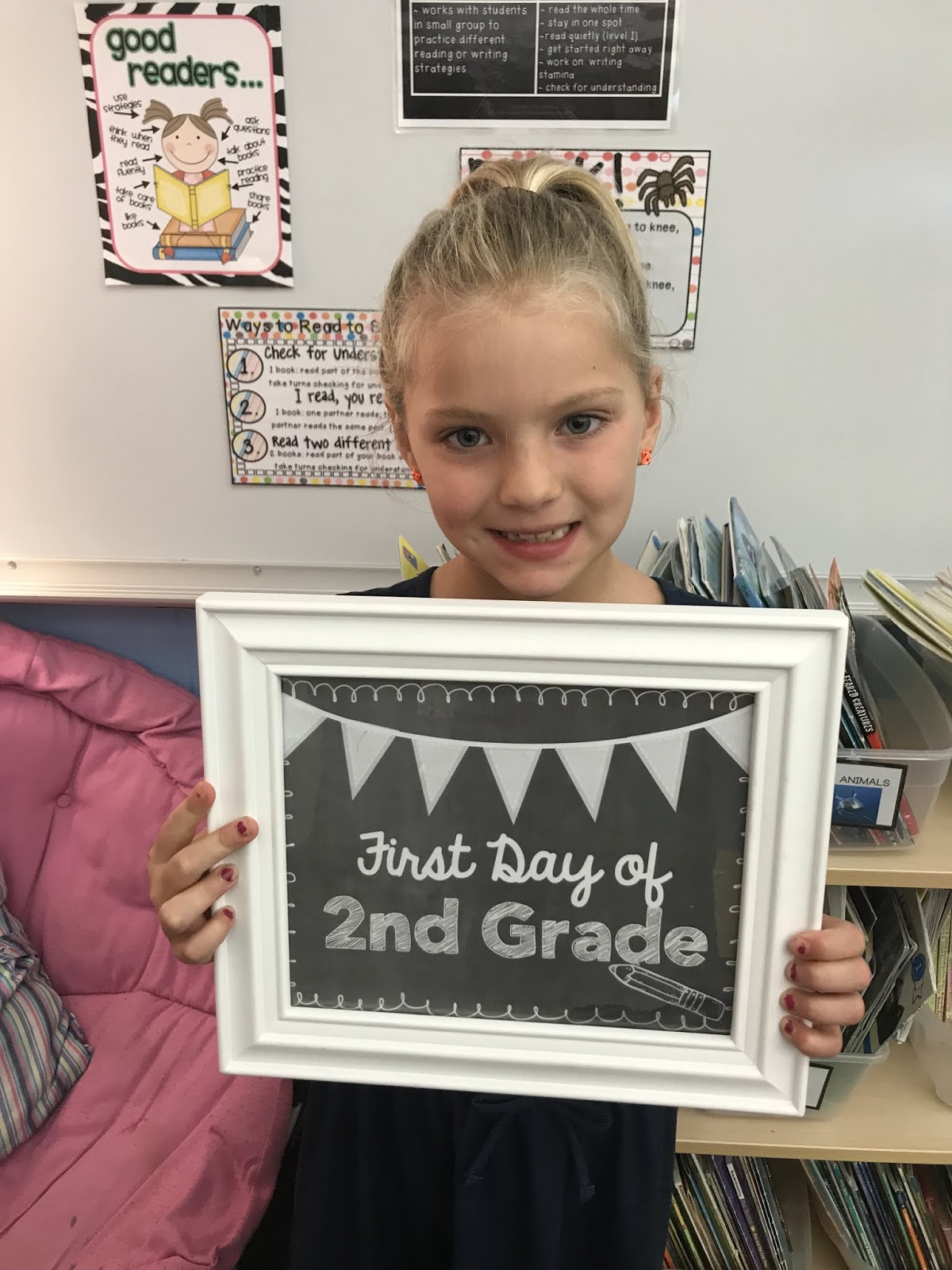 Ms. Anderson's Class: 1st Day of 2nd Grade {2019-2020}