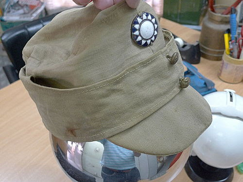 MilitariaCollection and Old Toys: Chinese Army WWII Field Caps 中國軍二戰野戰小帽