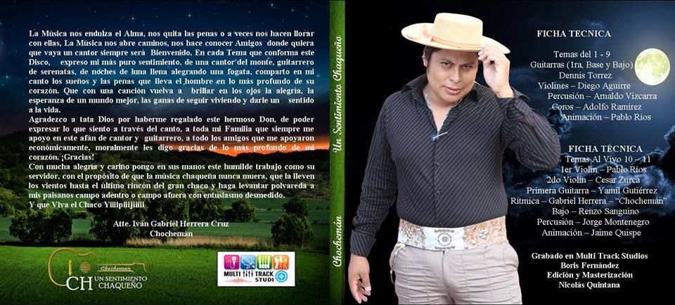 FOLKLORE DEL SUR DE BOLIVIA: CHOCHEMAN - un sentimiento chaqueño