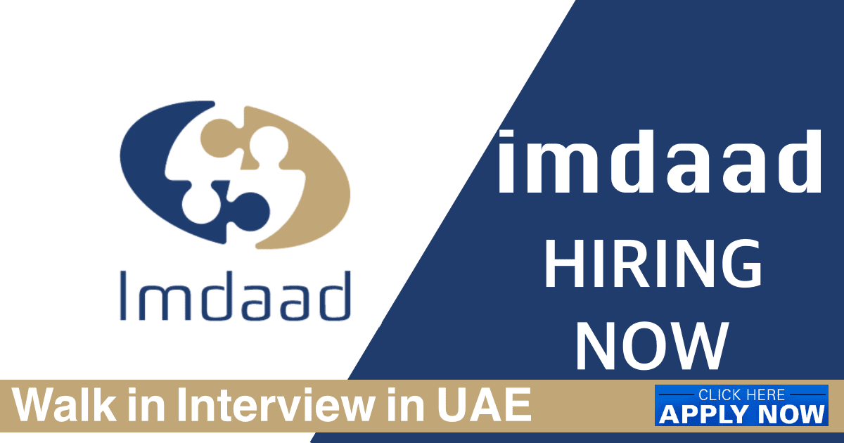 IMDAAD Careers In Dubai | Imdaad Facility Management