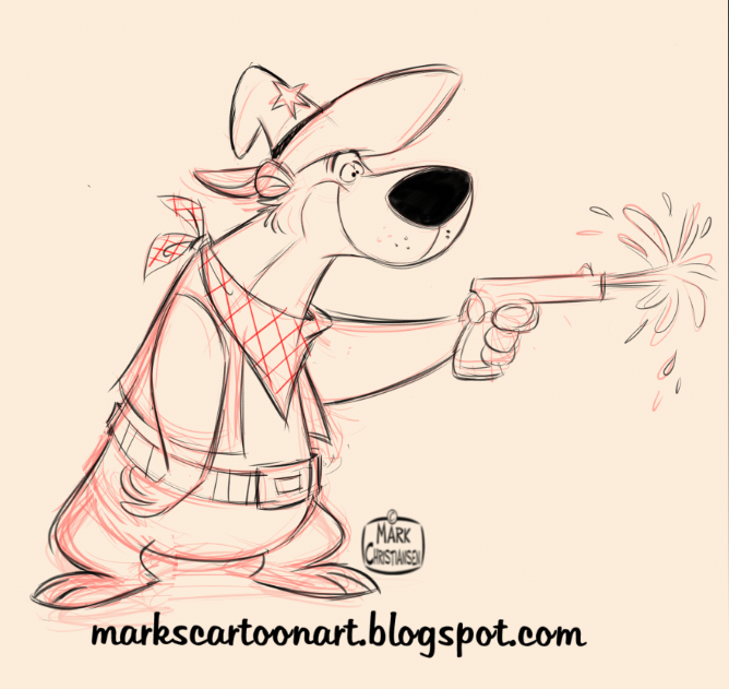 Mark Christiansen's Art and Cartoon Blog