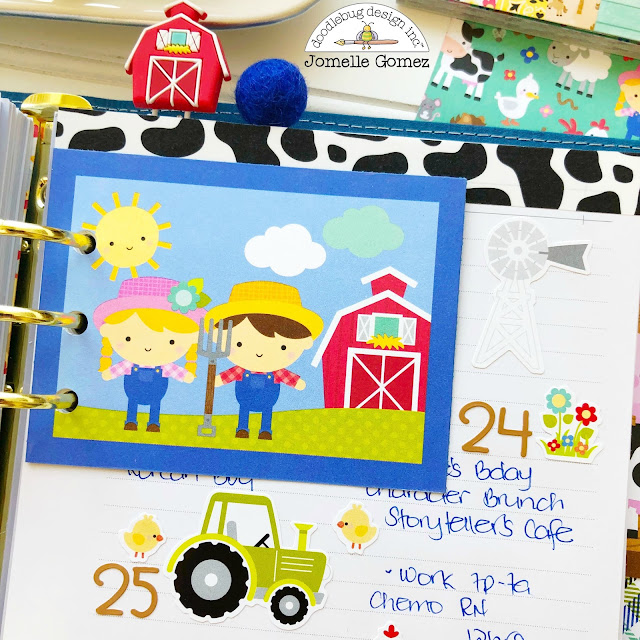 Doodlebug Design Inc Blog: Down On The Farm | Planner Pages with Jomelle