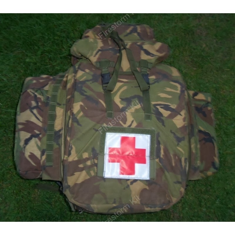 Webbingbabel: British Army Medical Rucksack 120 L