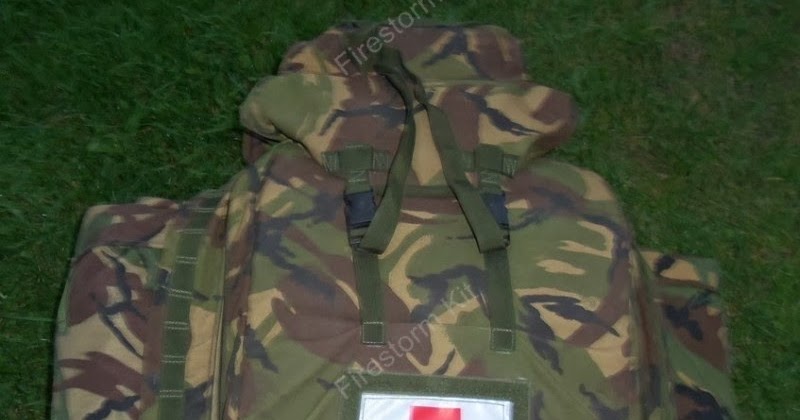 Webbingbabel: British Army Medical Rucksack 120 L