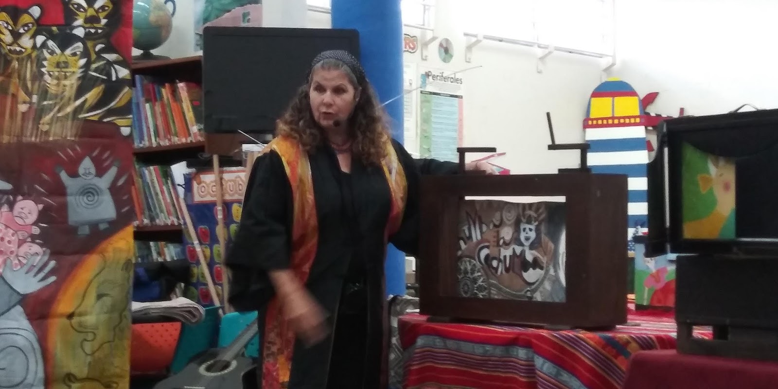 Biblioteca Ana Vizcarrondo de Túa: María Chuzema nos visita