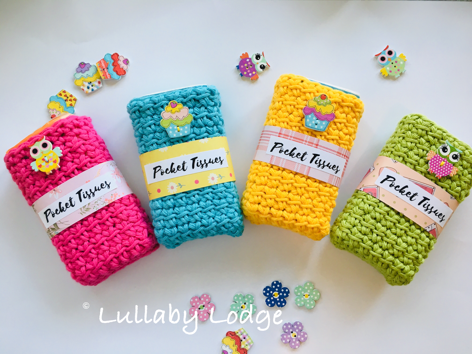 Lullaby Lodge: Craft Fair Idea #2 Pocket Tissues - 2019 Craft Fair Season