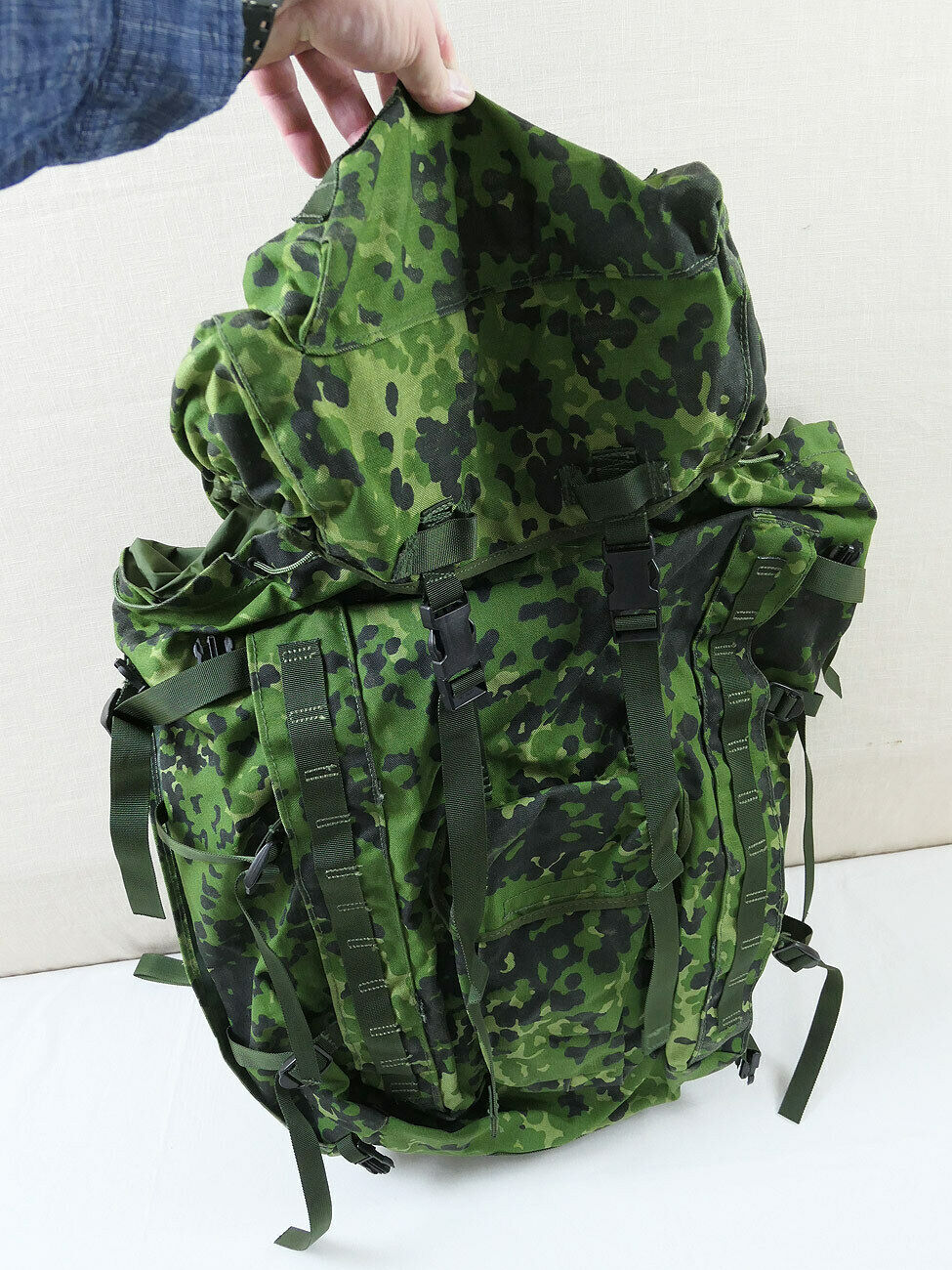 Webbingbabel: Danish Army Rucksack M / 96 Short Back Rygsæk M-96