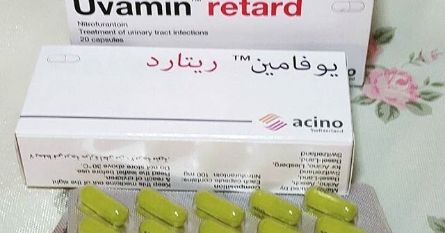 يوفامين ريتارد Uvamin Retard لعلاج التهابات المسالك البولية نشرة الدواء ...