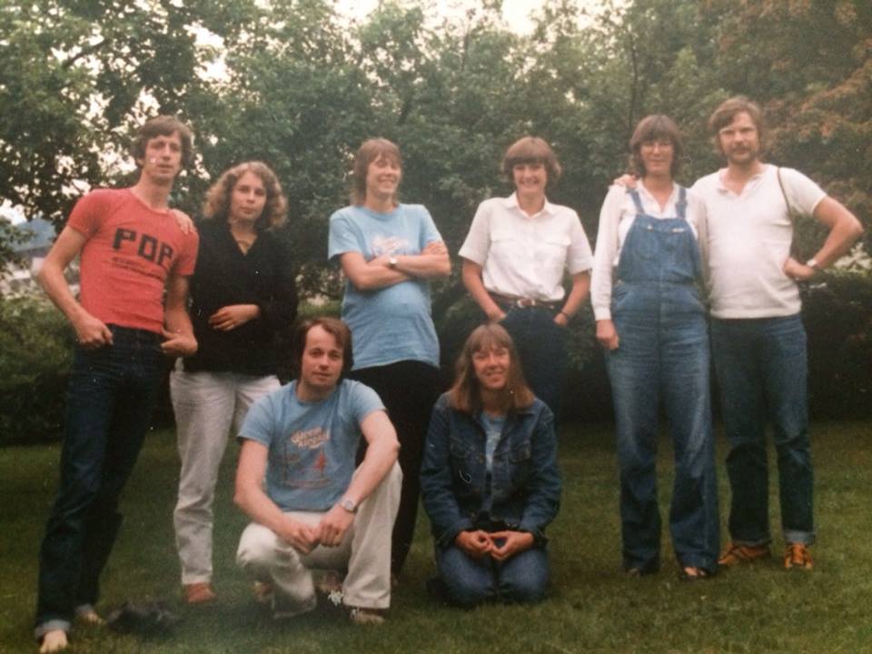 The Famous Four. "1970 umgicks vi nästan oavbrutet."