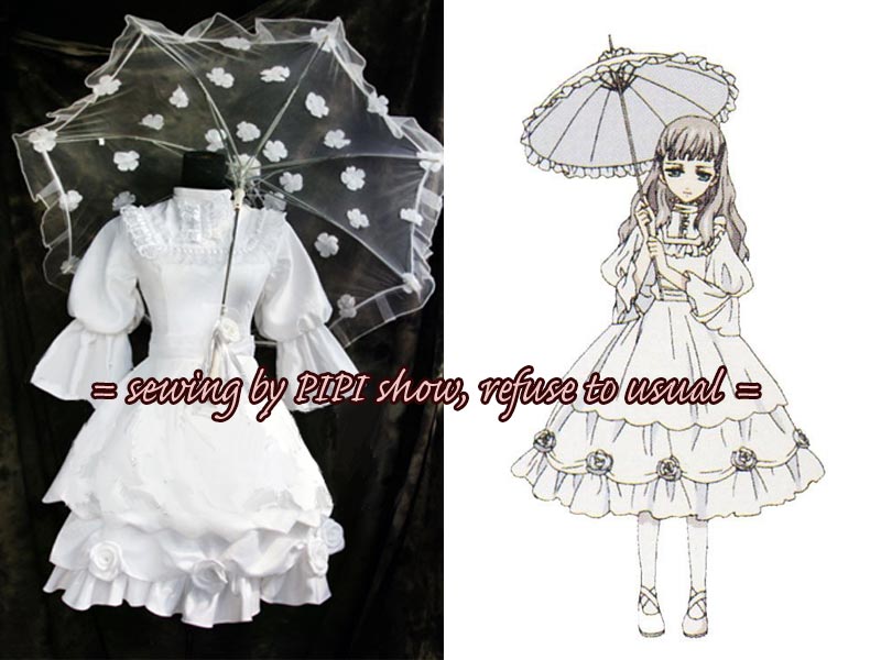 Pipi Show Studio : Advanced Queen Victoria White Dress Cosplay from ...