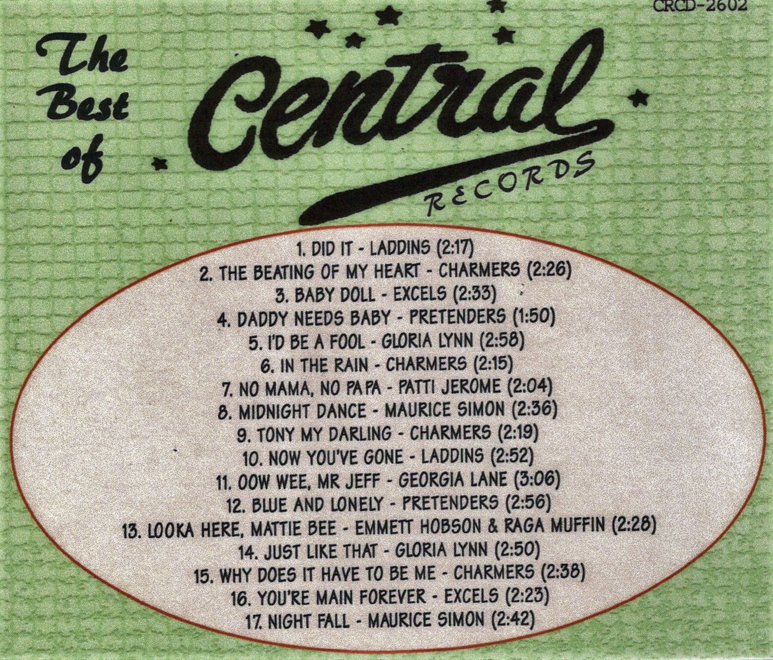 Doo Wop n Soul Oldies: The Best of Central Records