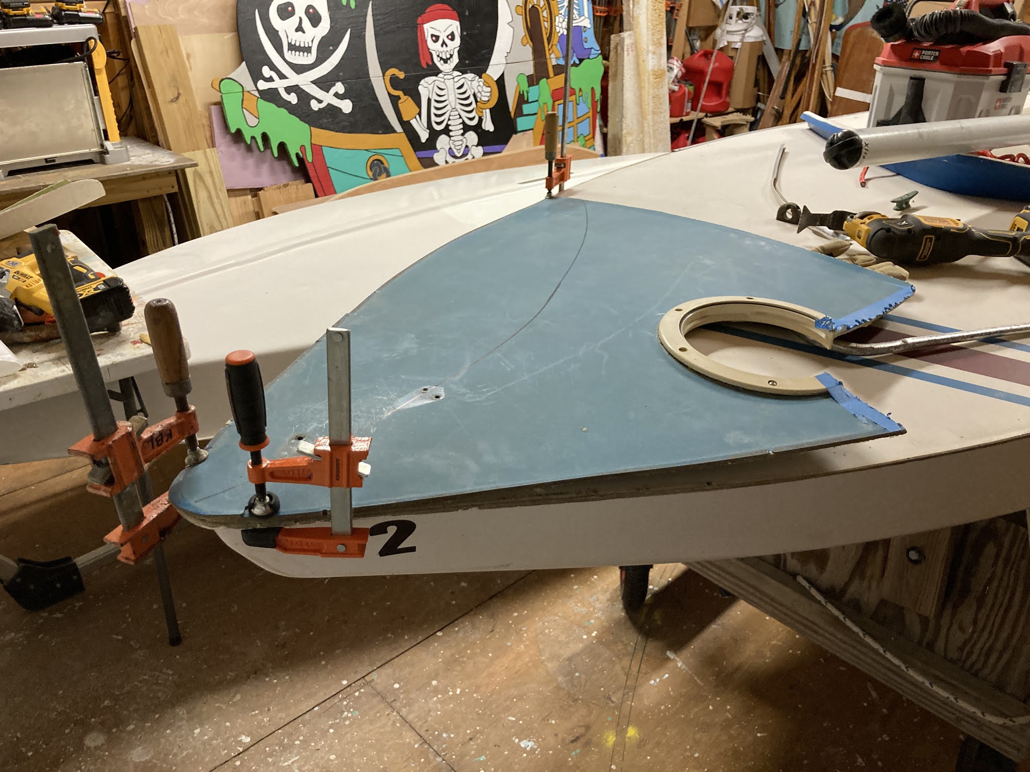 Small Boat Restoration: AMF Sunfish PHOENIX