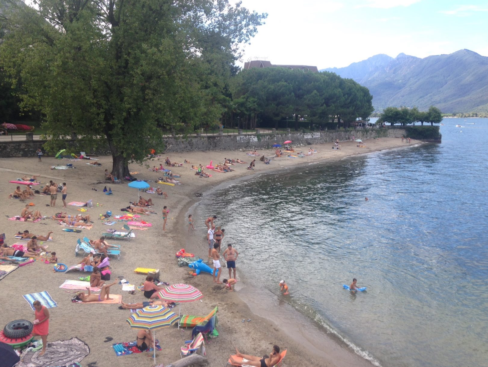 Swimming Locations Around Stresa