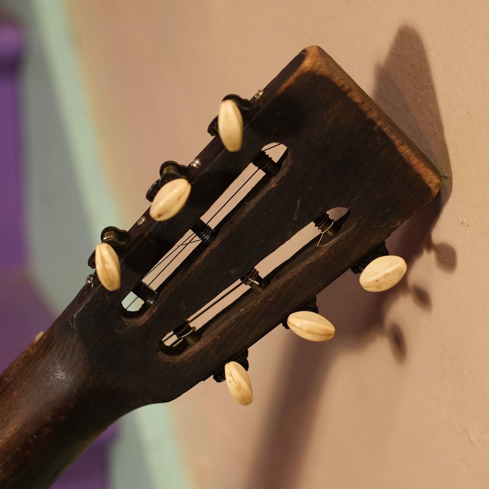 1920s Oscar Schmidt Stella Fancy Parlor Guitar