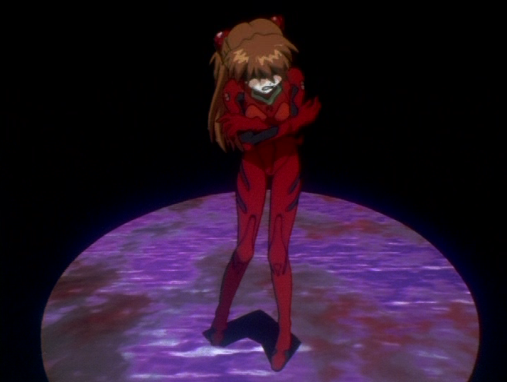 Lost in the Movies: What Does She See? (Asuka and her Angel)