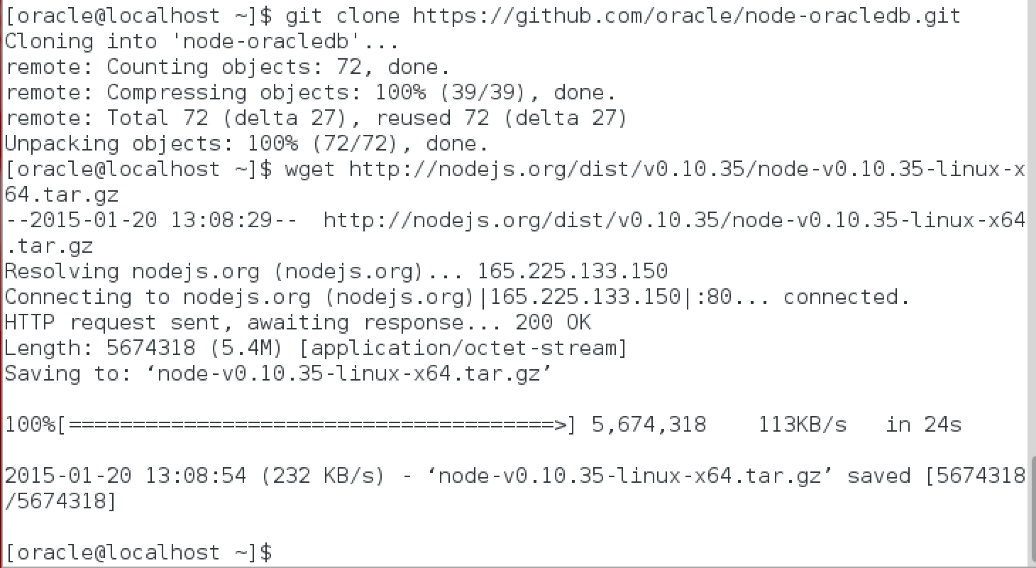 Oracle Ace Director Dimitri Gielis Blog Setting Up Node Oracledb