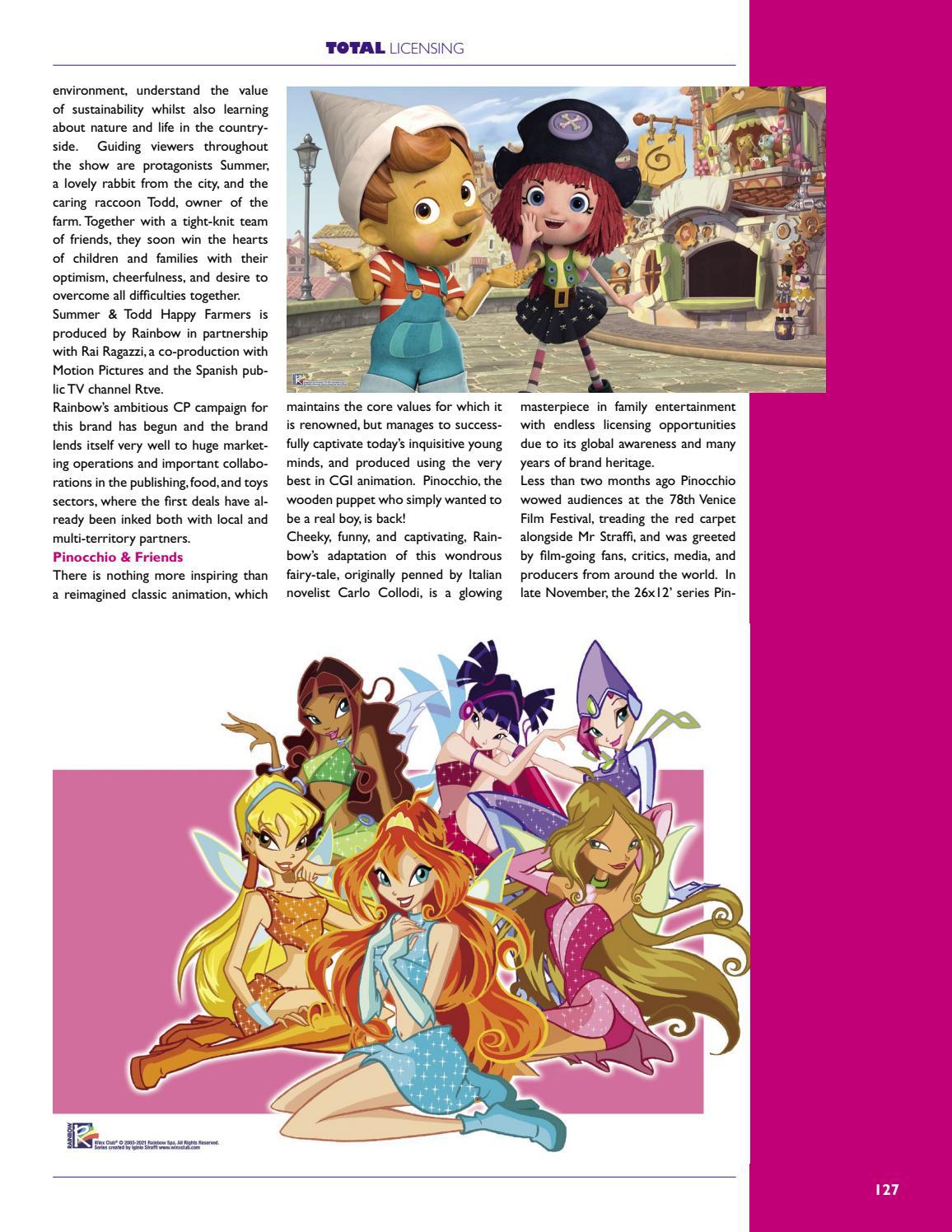 Rainbow will attend Brand Licensing Europe 2021 - INTERVIEW - Winx Club All