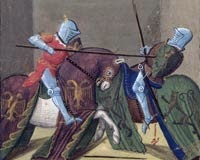 ecrire en cinquième : Le combat de Perceval par Etienne