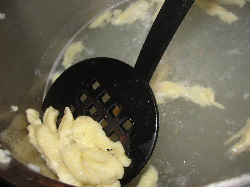 My Home Sweet Harvest: Spaetzle with Paprika Sauce