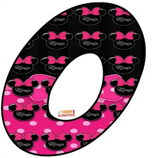 Minnie Letters. Letras de Minnie. - Oh my Alfabetos!