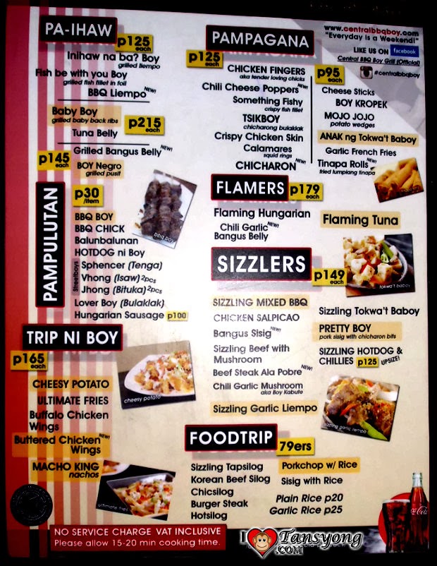 In CENTRAL BBQ BOY GRILL, Every day is a weekend - I ♥ Tansyong™