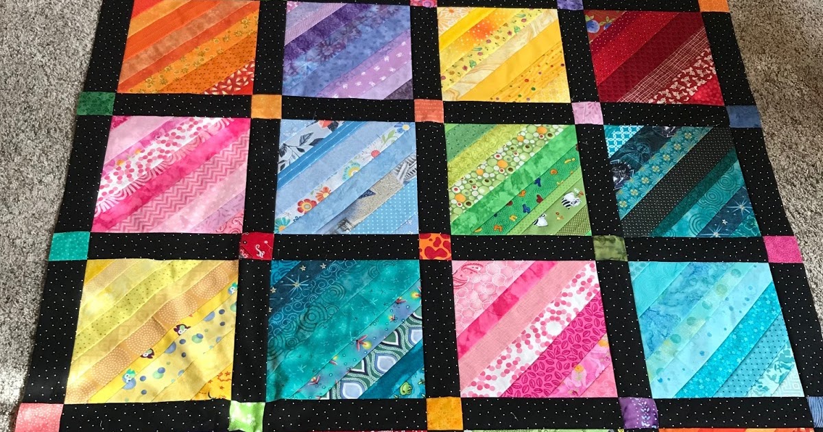 My Sewing Room: Sunday sewing - a rainbow flimsy