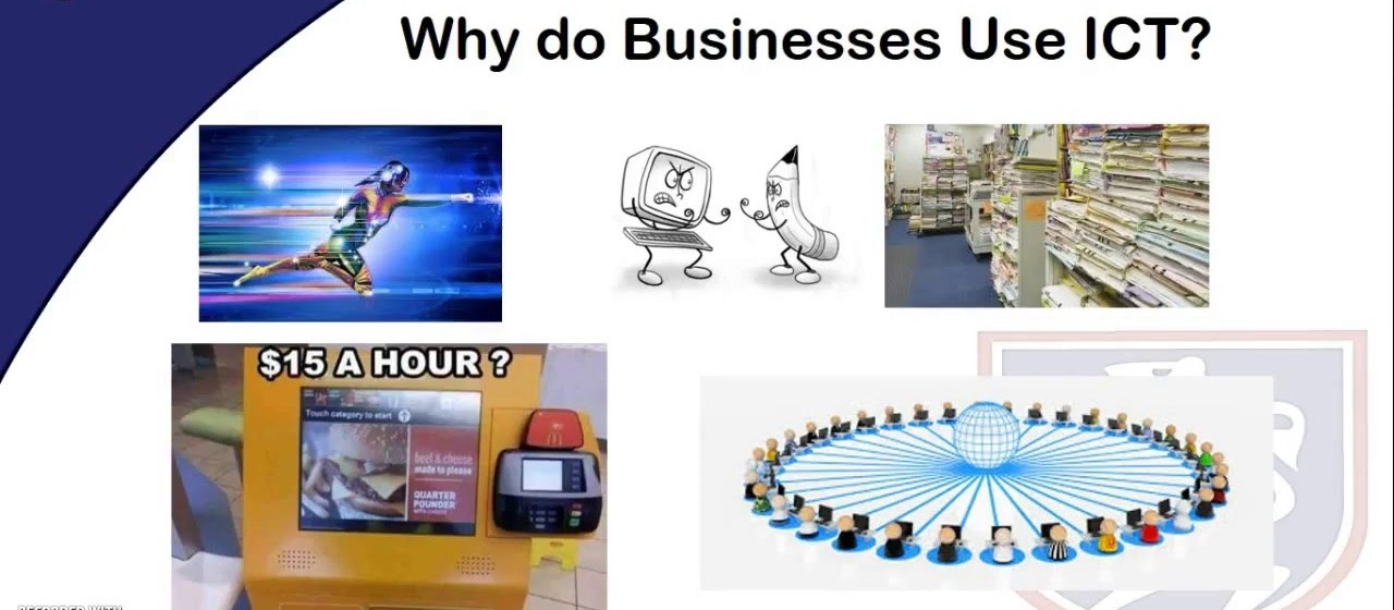 WHY DO USE ICT IN E-COMMERCE?