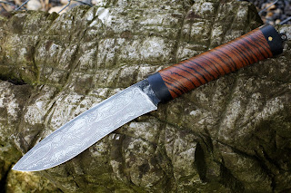Damascus Hunnic Knife