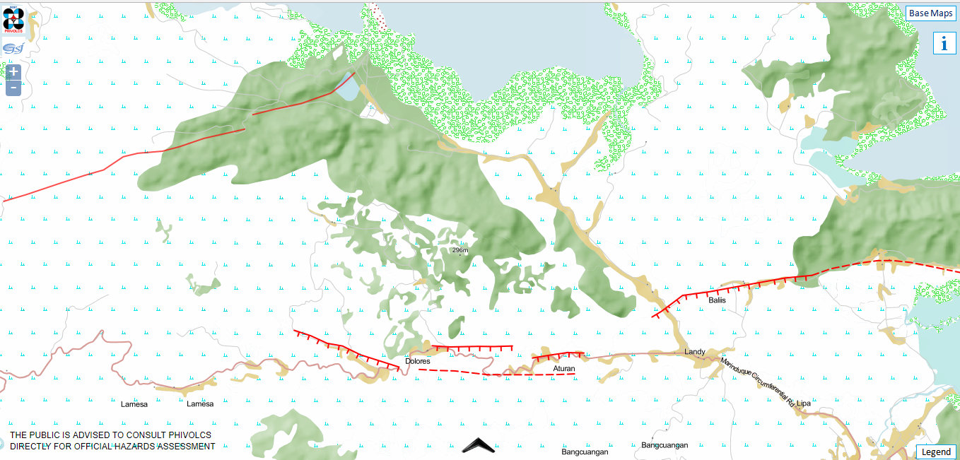Marinduque Rising: New data: Mga lugar na dinaraanan ng Central ...
