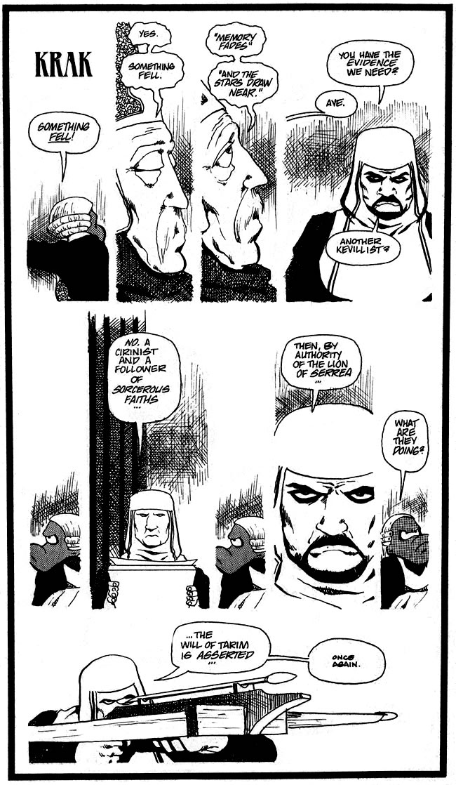 A MOMENT OF CEREBUS: Something Fell