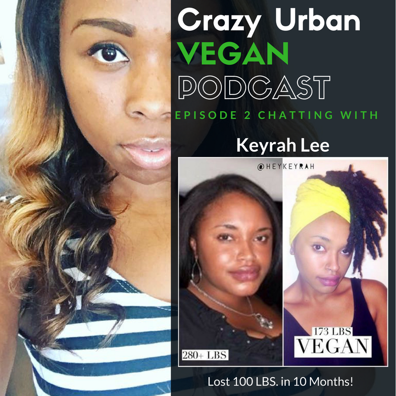Episode #002 Vegan Life & Weight Loss with Keyrah Lee