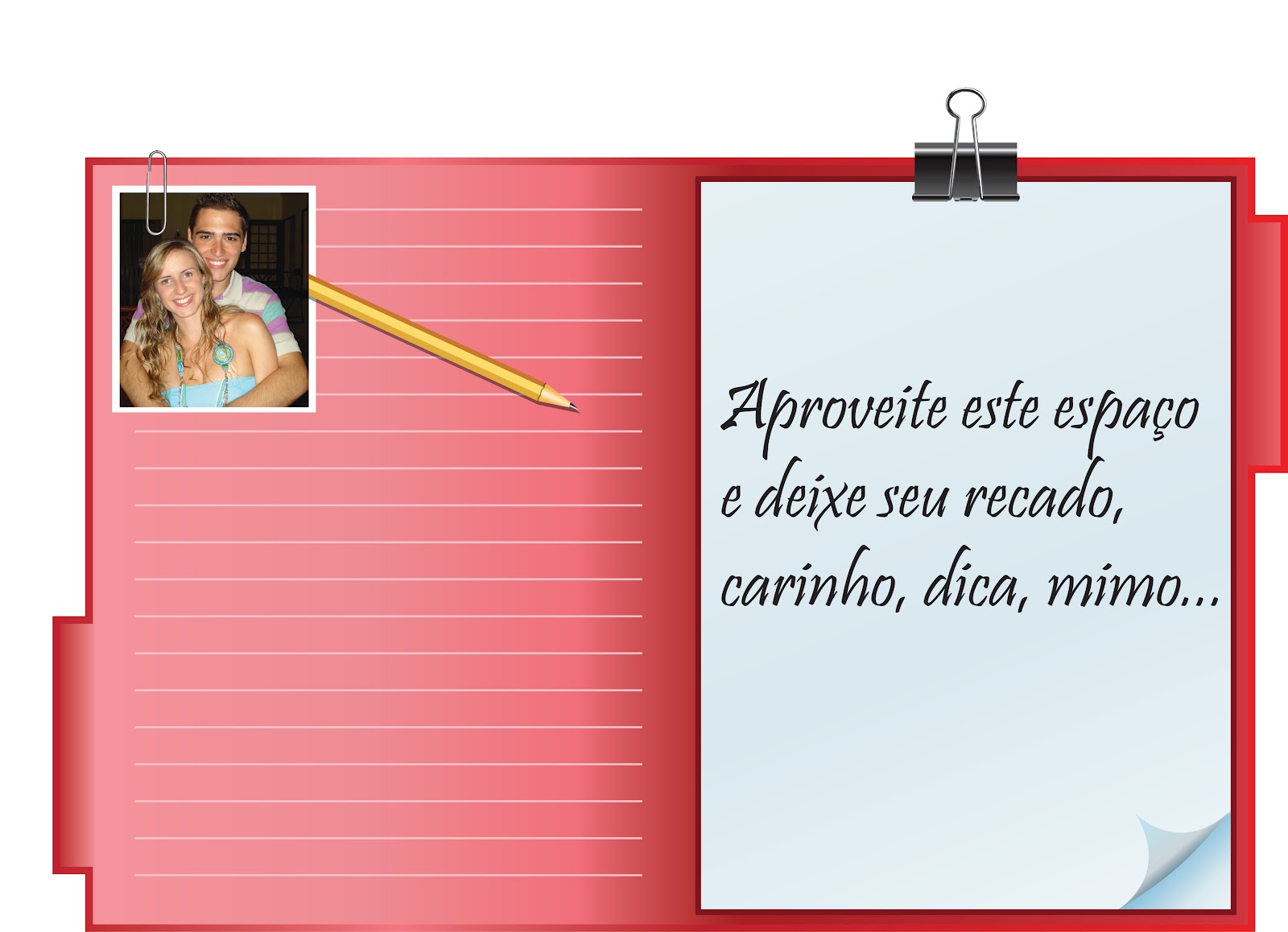 Laura e Andrey: Mural de Recados