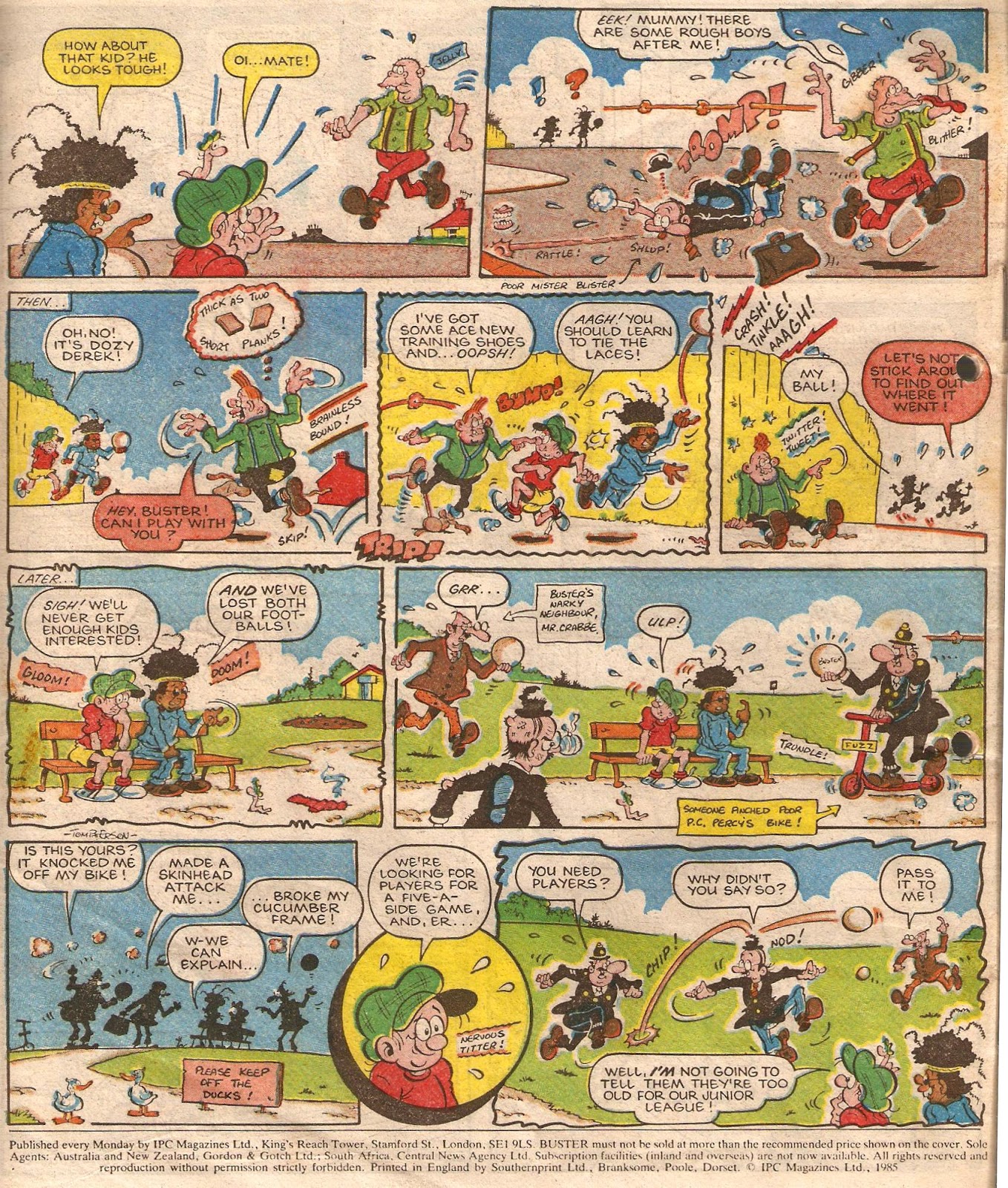 Wacky Comics!: Introducing Buster's New Friends