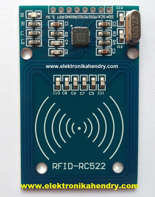 PINTU OTOMATIS DENGAN KARTU RFID - ELEKTRONIKA HENDRY