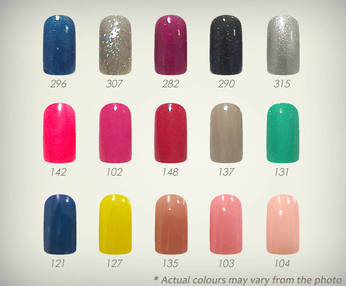 ArtPro Nails @SG: Nailla 15 Hottest Gel Nail Colours